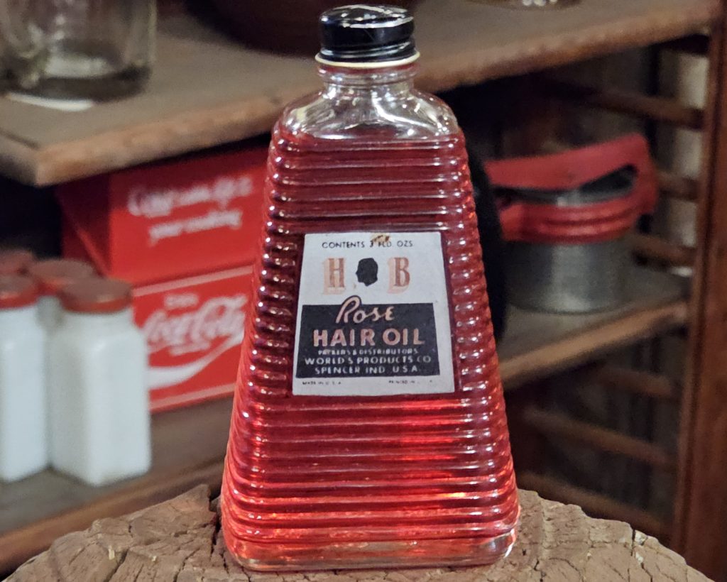 Laymons Rose Hair Oil New Old Stock Original 1940s Product