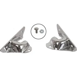 1933-39 Radiator Support Rod Brackets, Stainless - Vintage Ford Parts ...