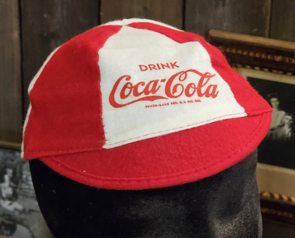 Drink Coca-Cola Felt Ball Cap New Old Stock Fantastic Find