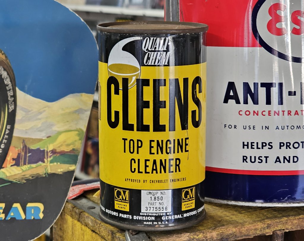 Quali-Chem CLEENS Top Engine Cleaner New Old Stock Can