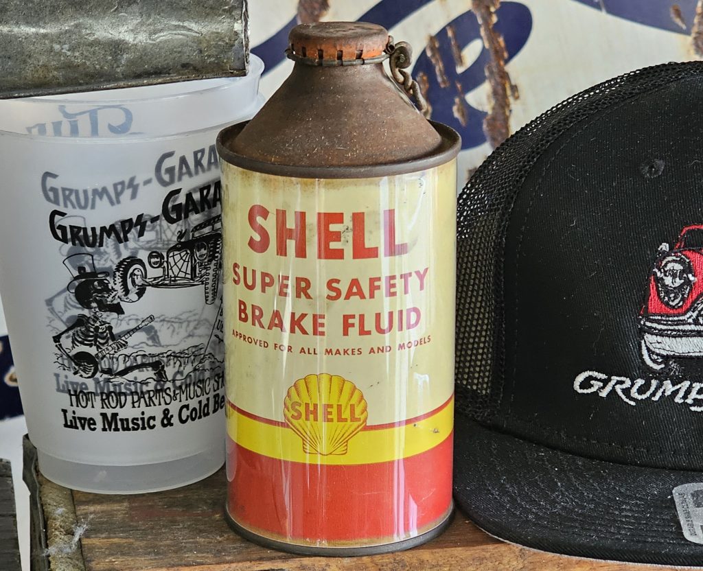 Shell Super Safety Brake Fluid Cone Top Original 12 Oz. Can