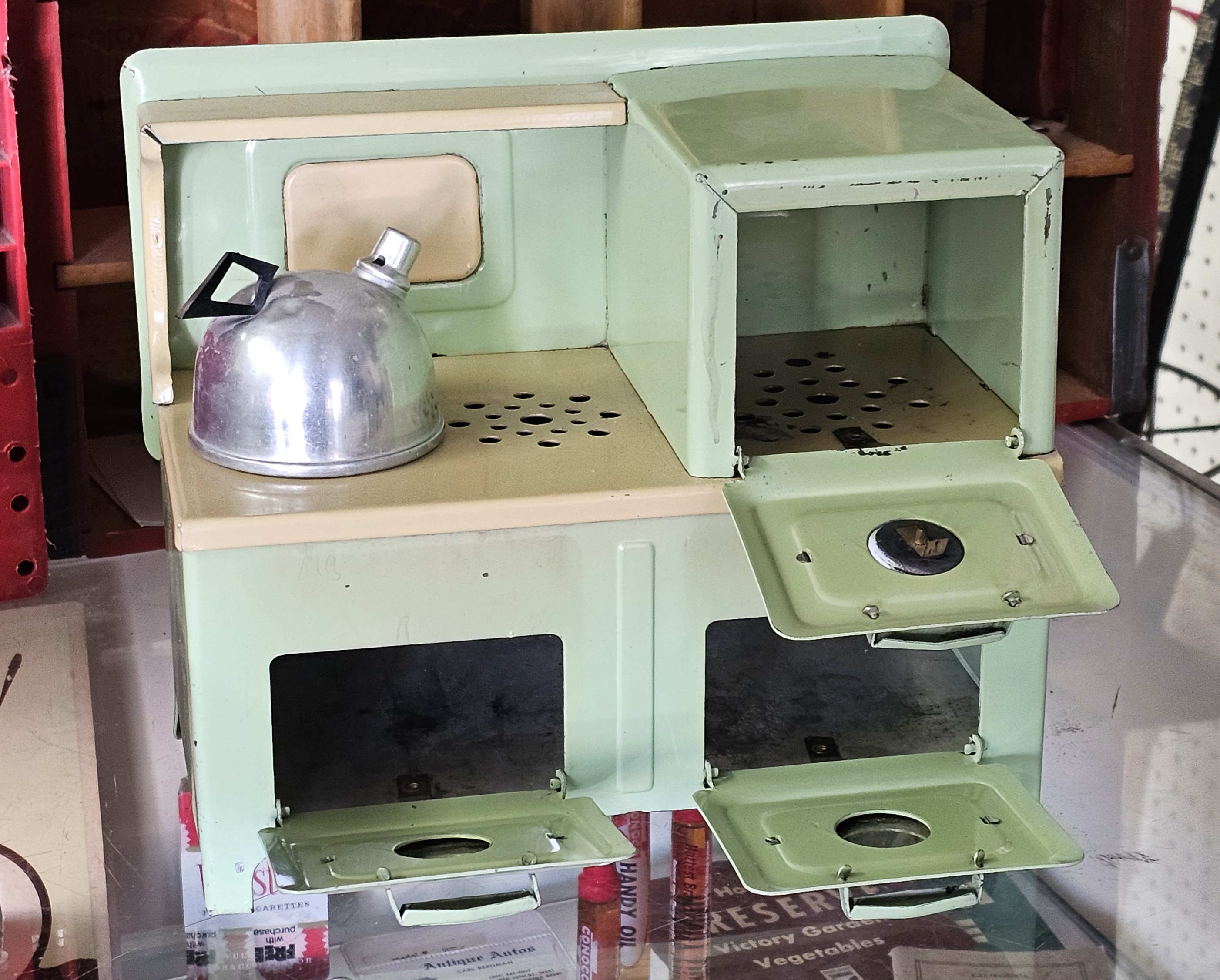 Girard Toy Electric Stove Oven 1930s-40s Great Shape