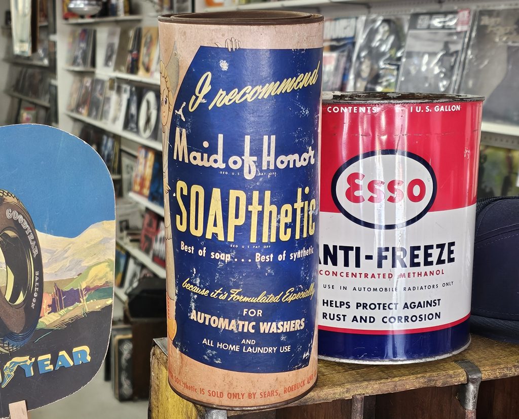 Maid Of Honor SOAPthetic Cardboard Can Original Sears Item