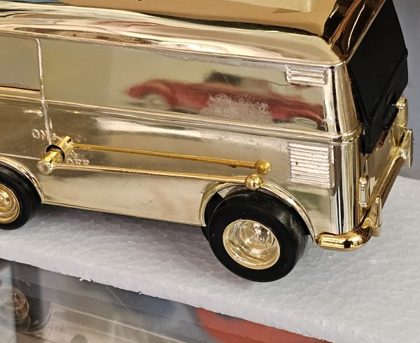 Tamco VW Bus Soundwagon Gold 1970s Record Player In Box