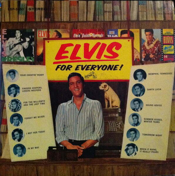 Elvis Presley Elvis For Everyone Vinyl RCA LSP-3450 1965