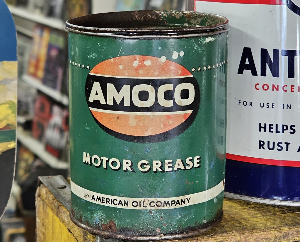 Amoco Motor Grease Can One Pound American Oil Company