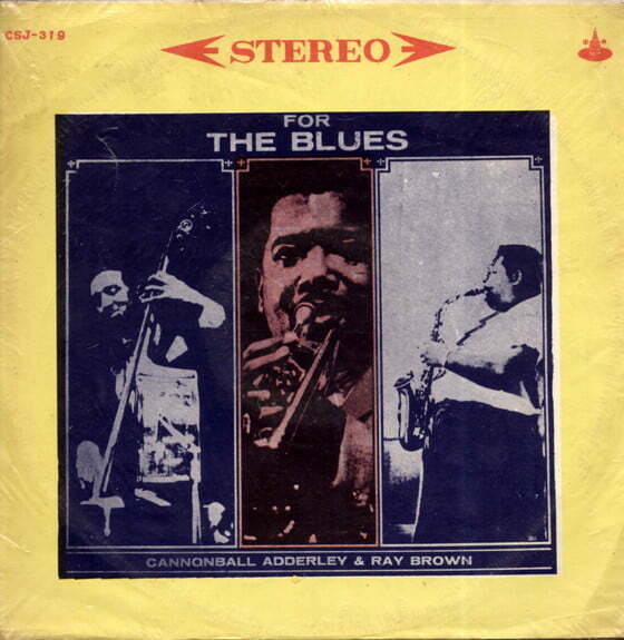 Cannonball Adderley Ray Brown For The Blues Vinyl RED