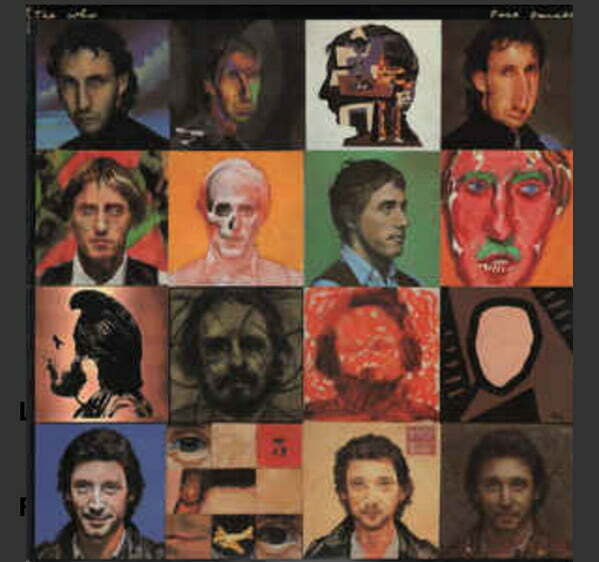 Who Face Dances Vinyl. Warner Bros. Records HS 3516, 1981